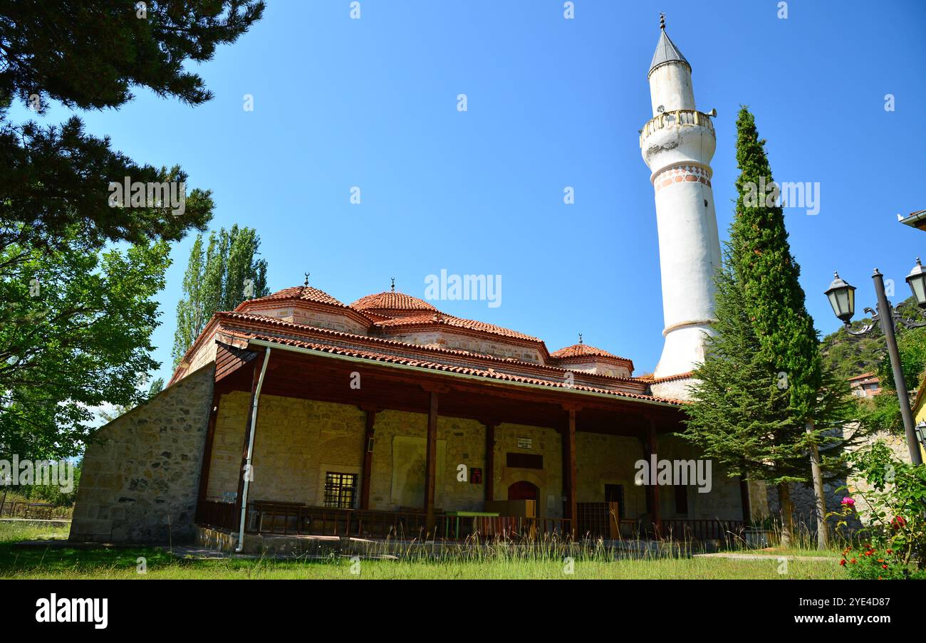 Located in Corum, Turkey, the Oguz Village Mosque was built in the 16th ...