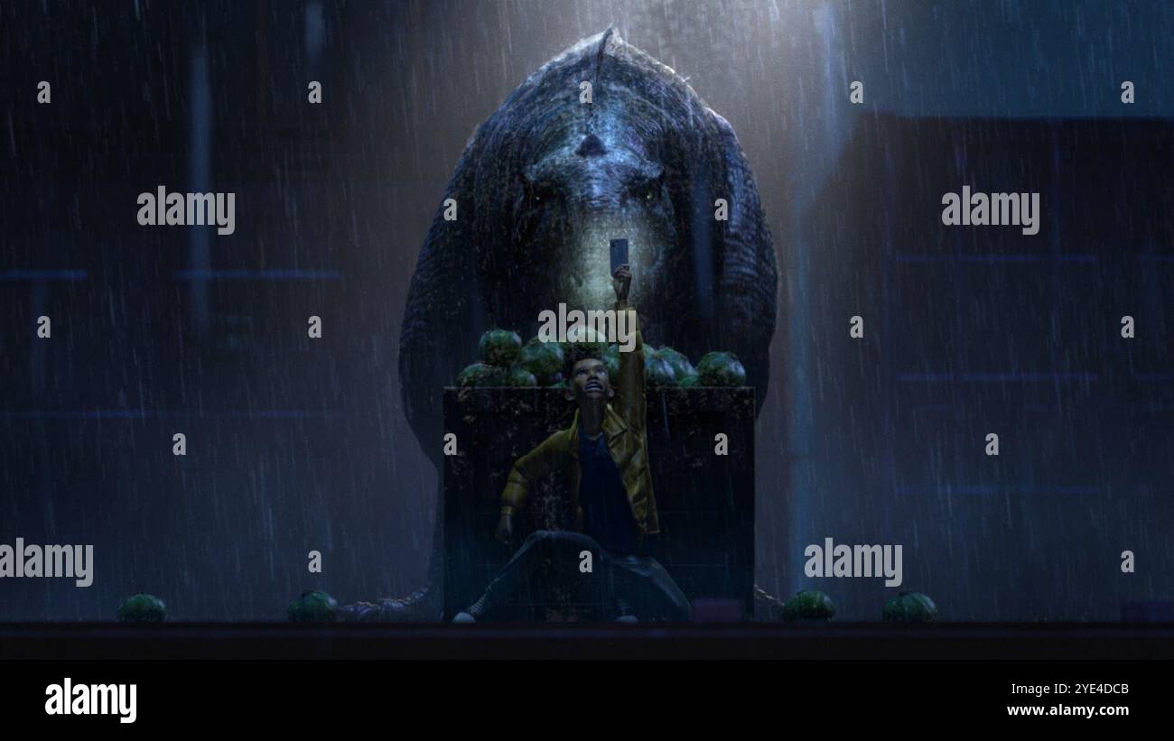 JURASSIC WORLD: CHAOS THEORY, Darius Bowman (voice: Paul-Mikel Williams ...