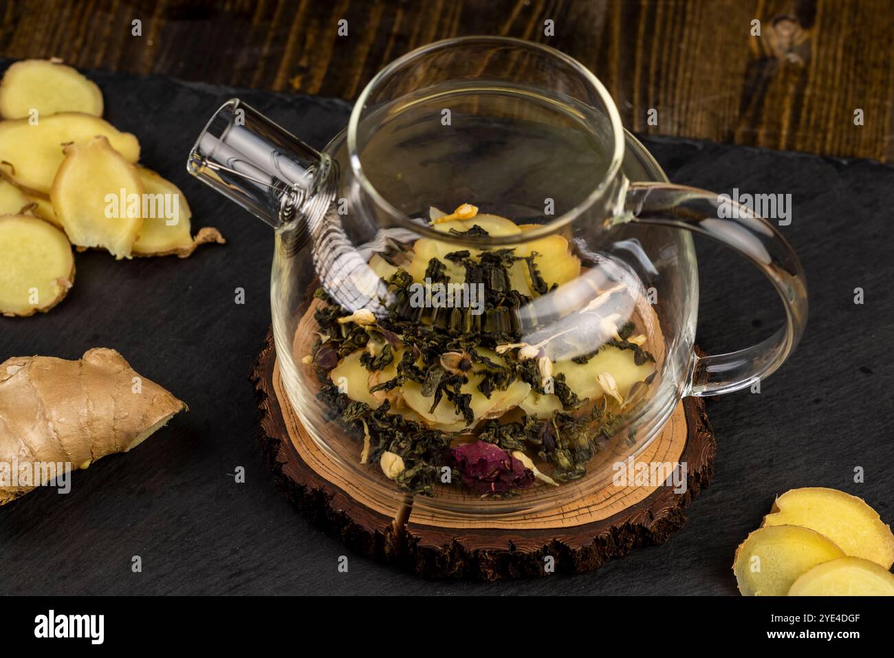 Making green tea ginger in hi-res stock photography and images - Alamy