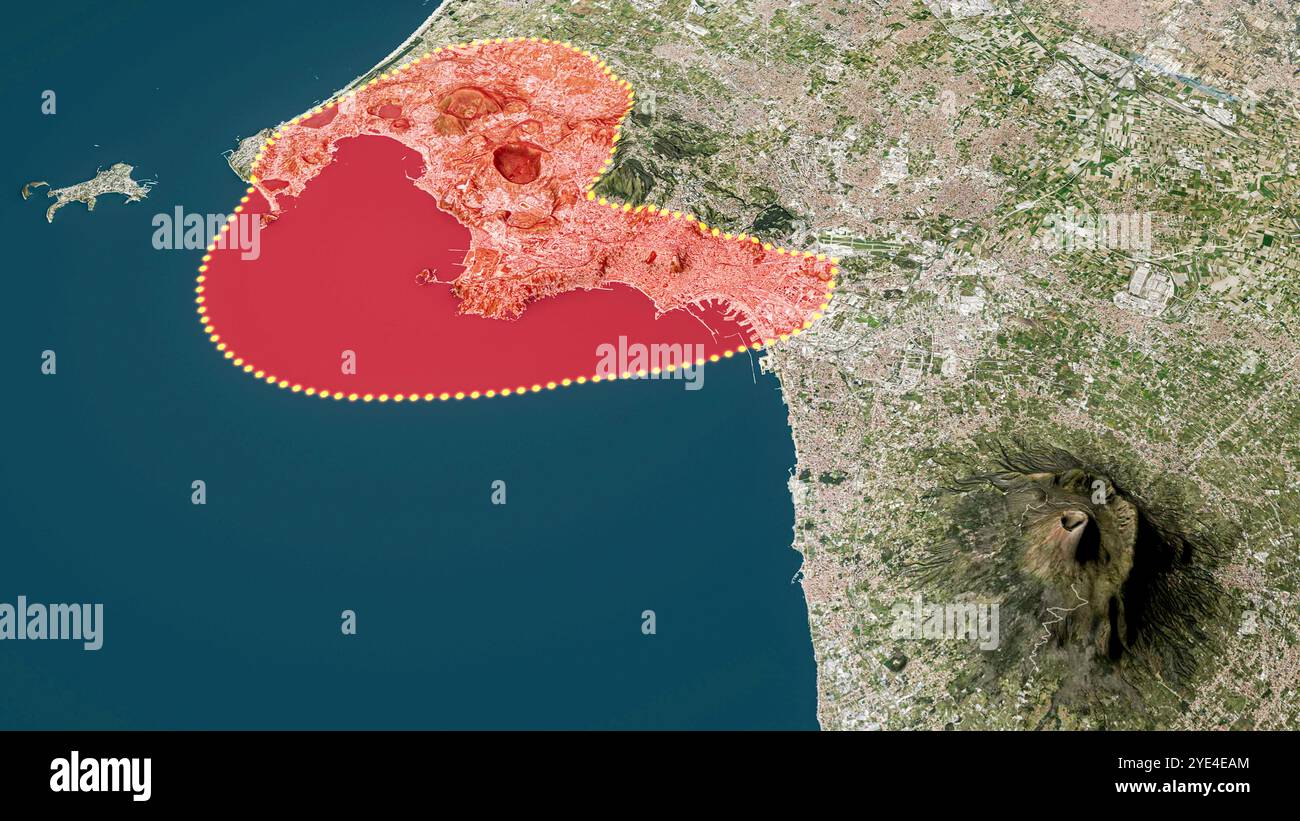 Bacoli map hi-res stock photography and images - Alamy