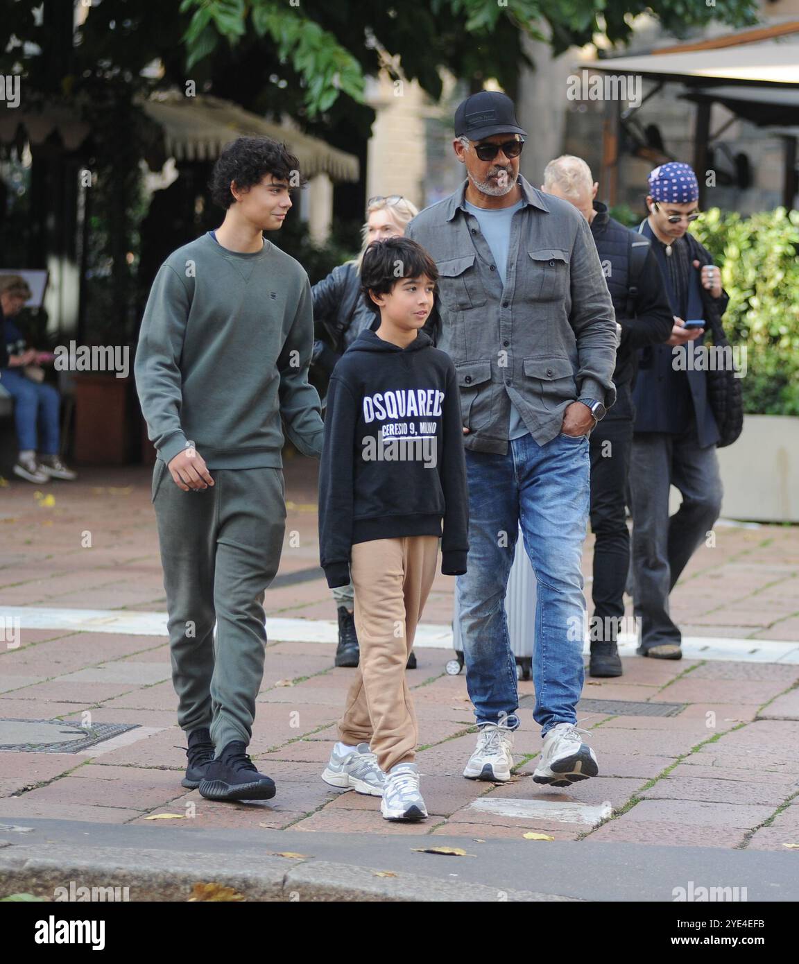 Milan, 29-10-2024 Frank Rijkaard caught walking through the streets of ...