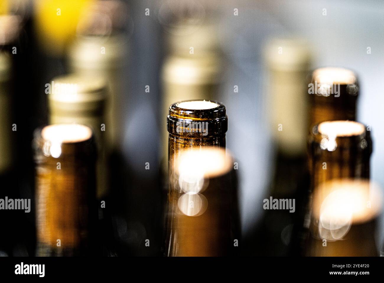 Oslo 20241029. Interior from Vinmonopolet (the Norwegian monopoly for ...