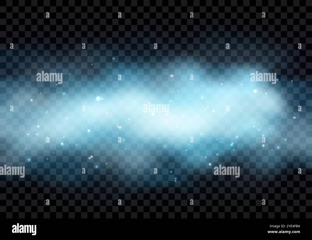 Magic blue smoke. Texture with light effect Stock Vector Image & Art ...