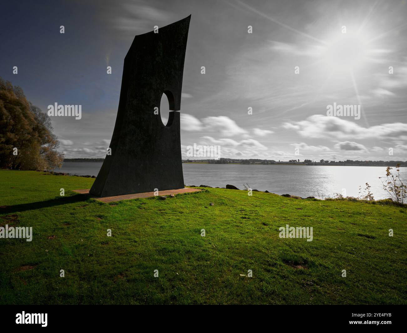 The Great Tower, sculpture by Alexander, 1980, at Rutland Water ...