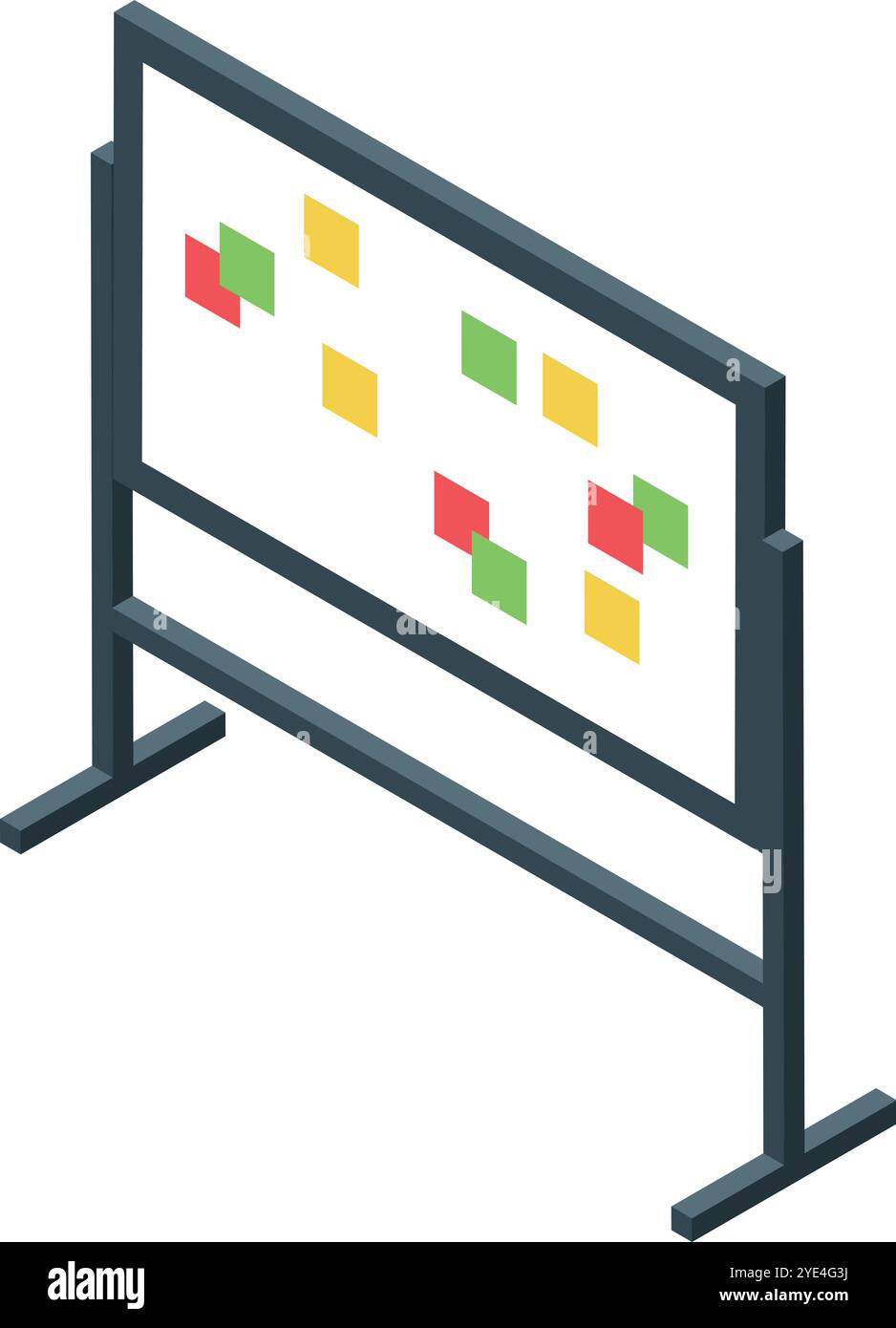 Kanban board showing tasks, user stories, and progress of software ...