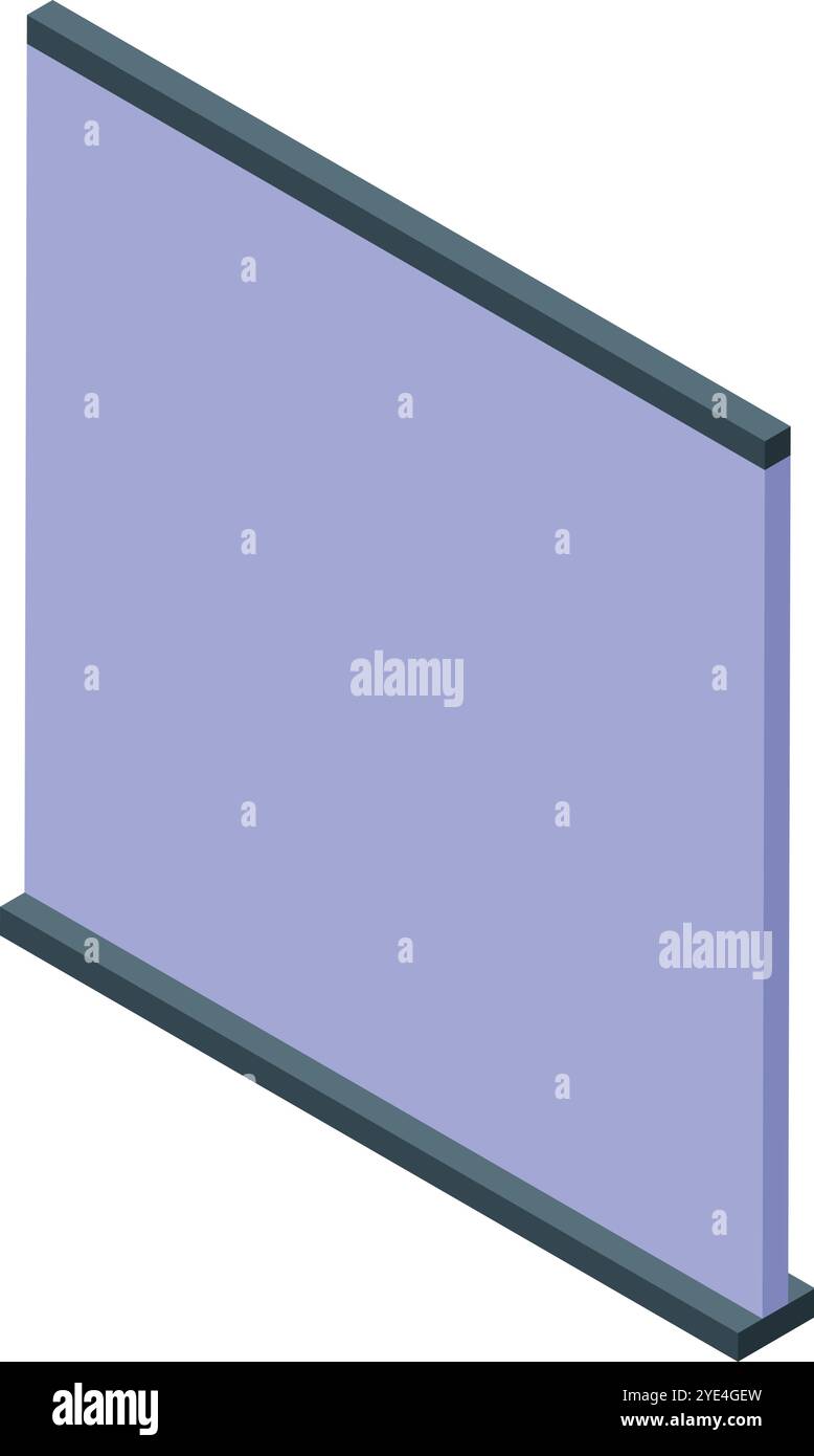 Large screen projection Stock Vector Images - Alamy