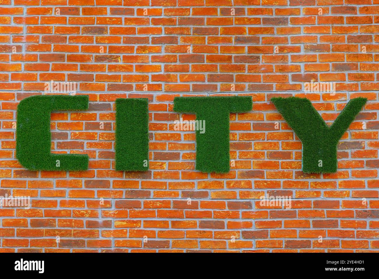 Artificial grass letters hi-res stock photography and images - Alamy