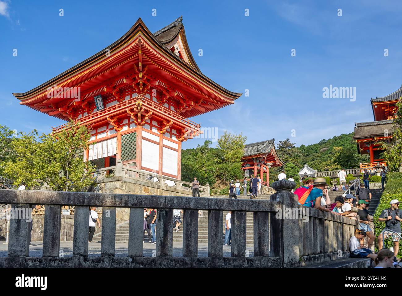 Temple pagoda at Kiyomizu-dera in Kyoto, Japan on 27 September 2024 ...