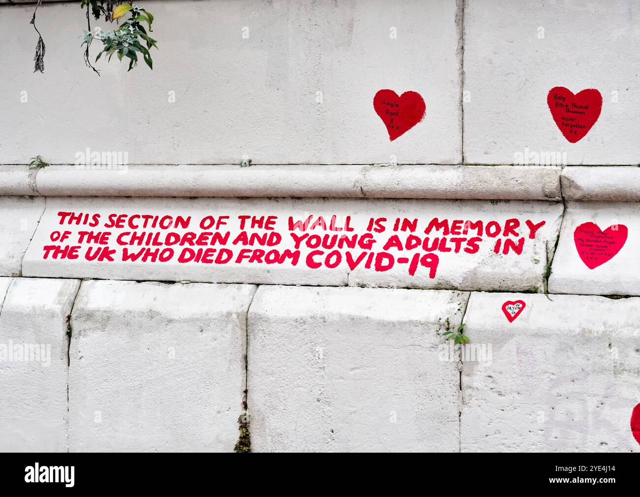 Section, dedicated to children and young adults, at The National Covid ...