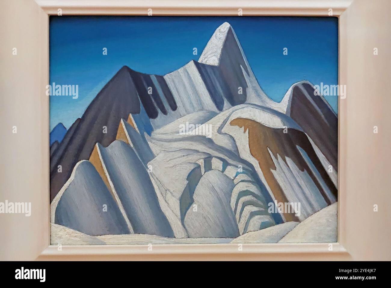 Mount Robson, a painting by Group of Seven member Lawren Harris, in the ...