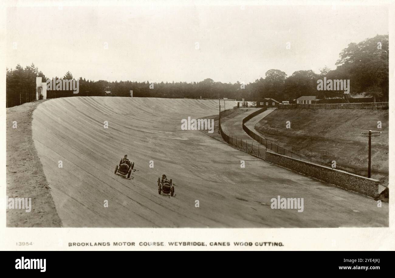 Weybridge, Surrey. circa.1920 – An antique postcard entitled ...