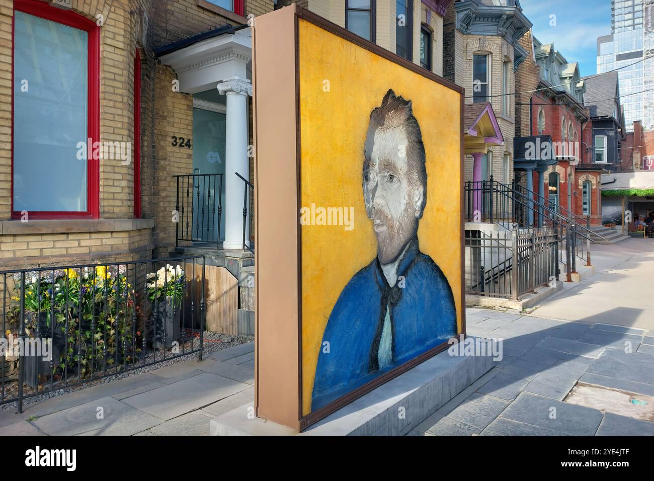 Van gogh observes hi-res stock photography and images - Alamy
