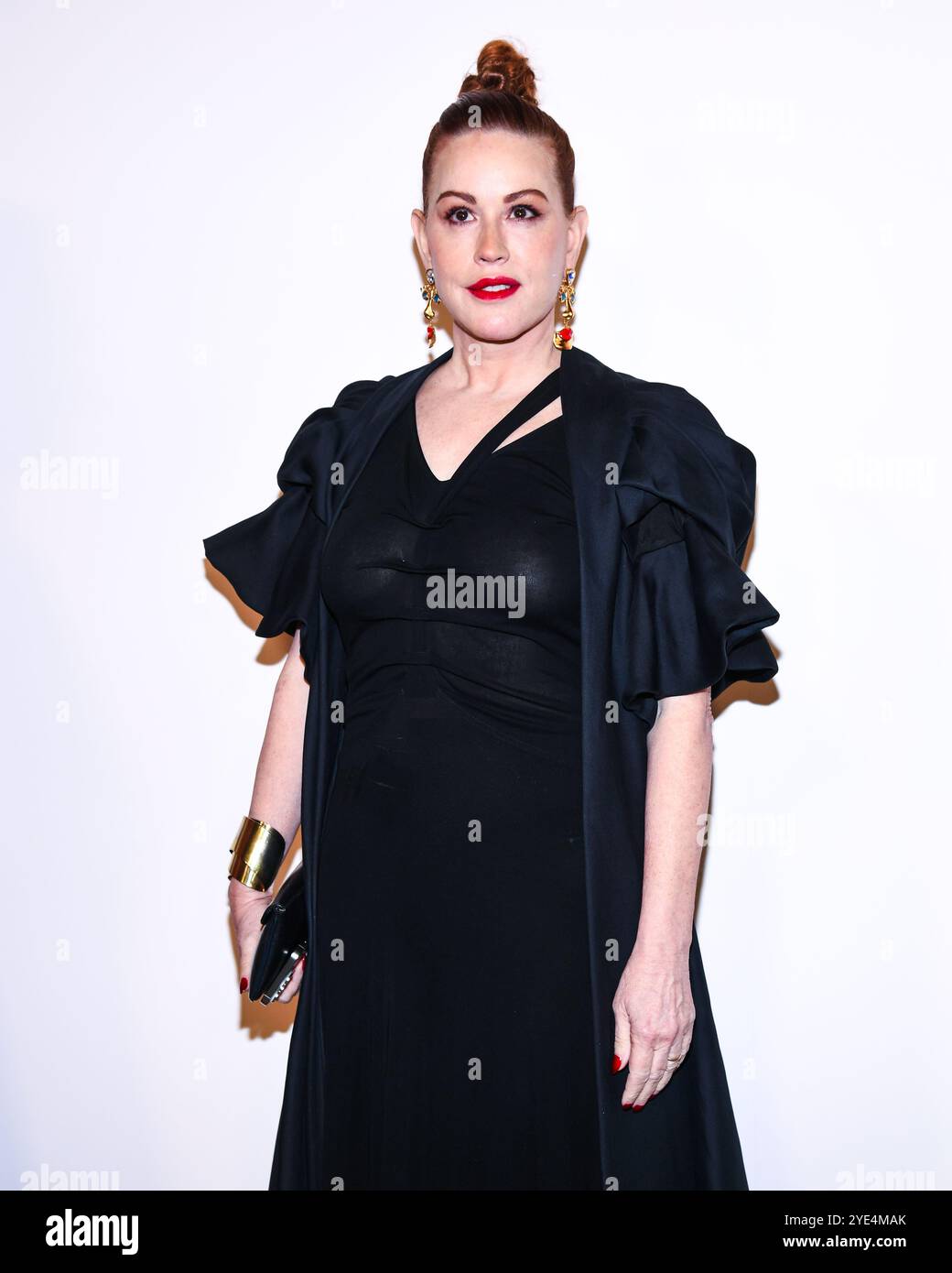 New York, USA. 28th Oct, 2024. Molly Ringwald walking on the red carpet ...