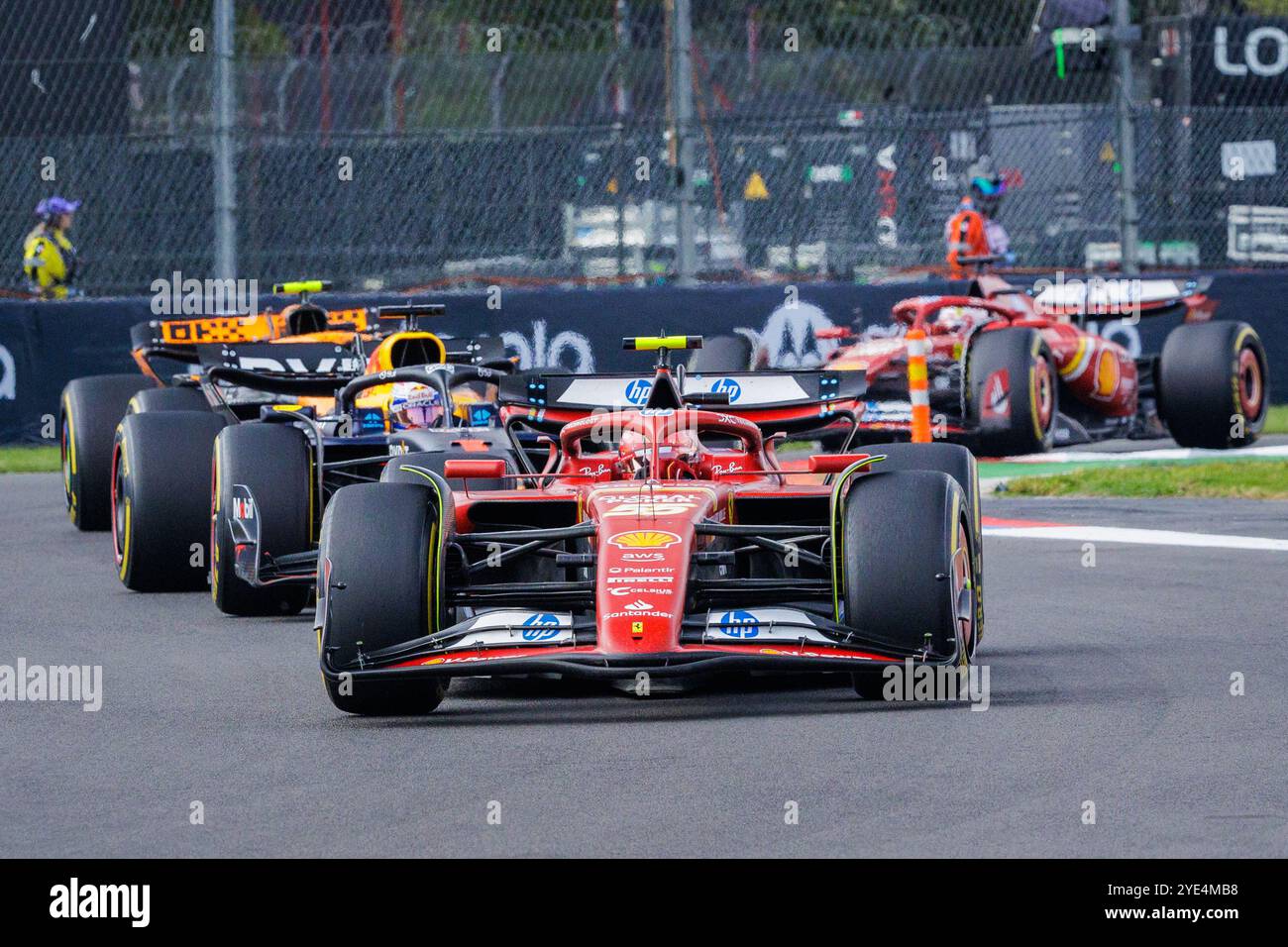 Mexico City, Mexico. 27th Oct, 2024. Carlos Sainz of Spain and Scuderia ...