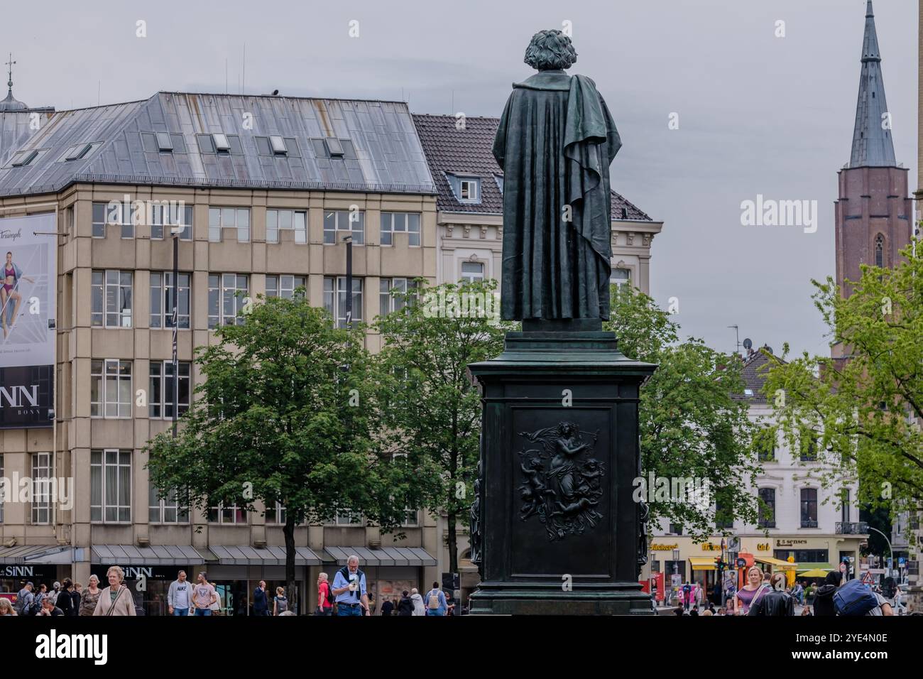 Bonn, Germany - May 21, 2024 : View of the statue of Ludwig van ...