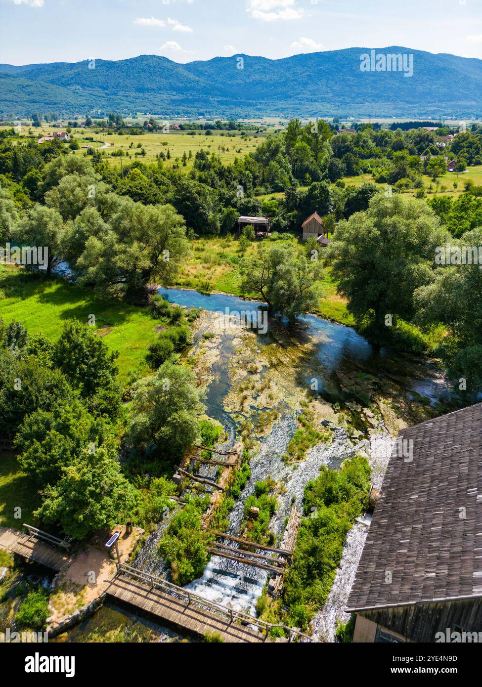 Sinac village aerial hi-res stock photography and images - Alamy