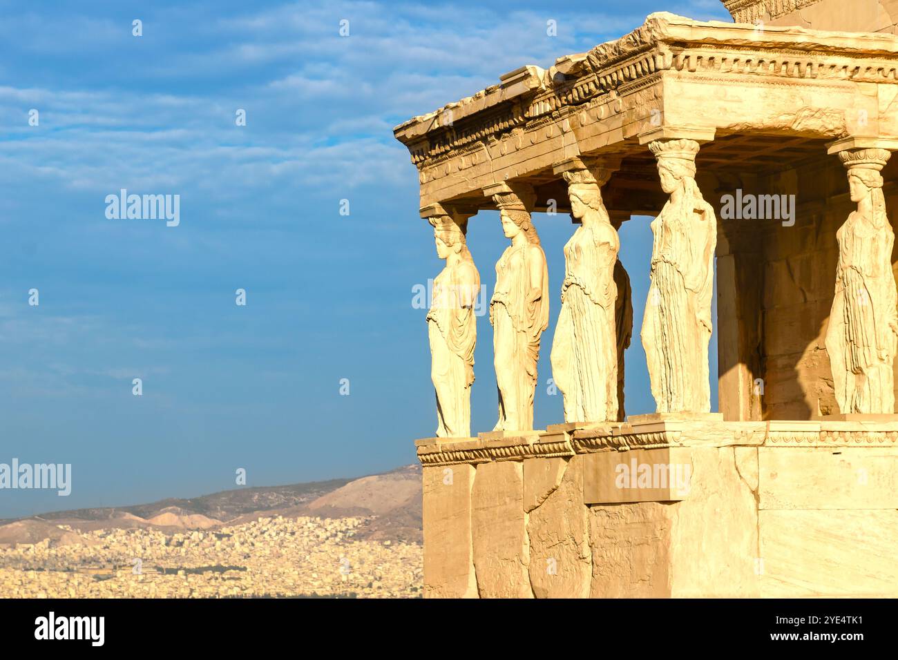 athens and the famous Acropolis Stock Photo - Alamy