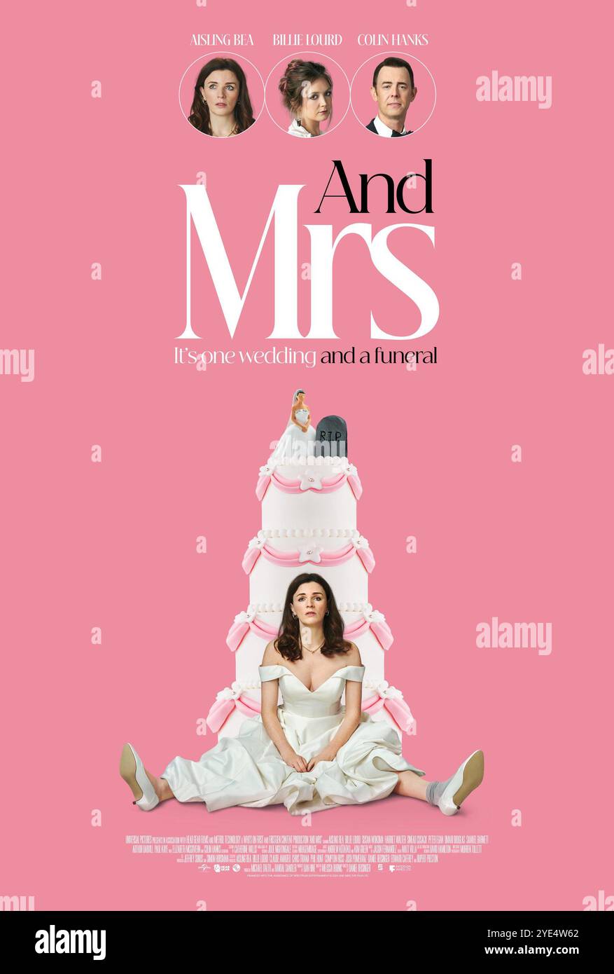 AND MRS, (aka AND MRS.), poster, Aisling Bea (bottom), top, from left ...