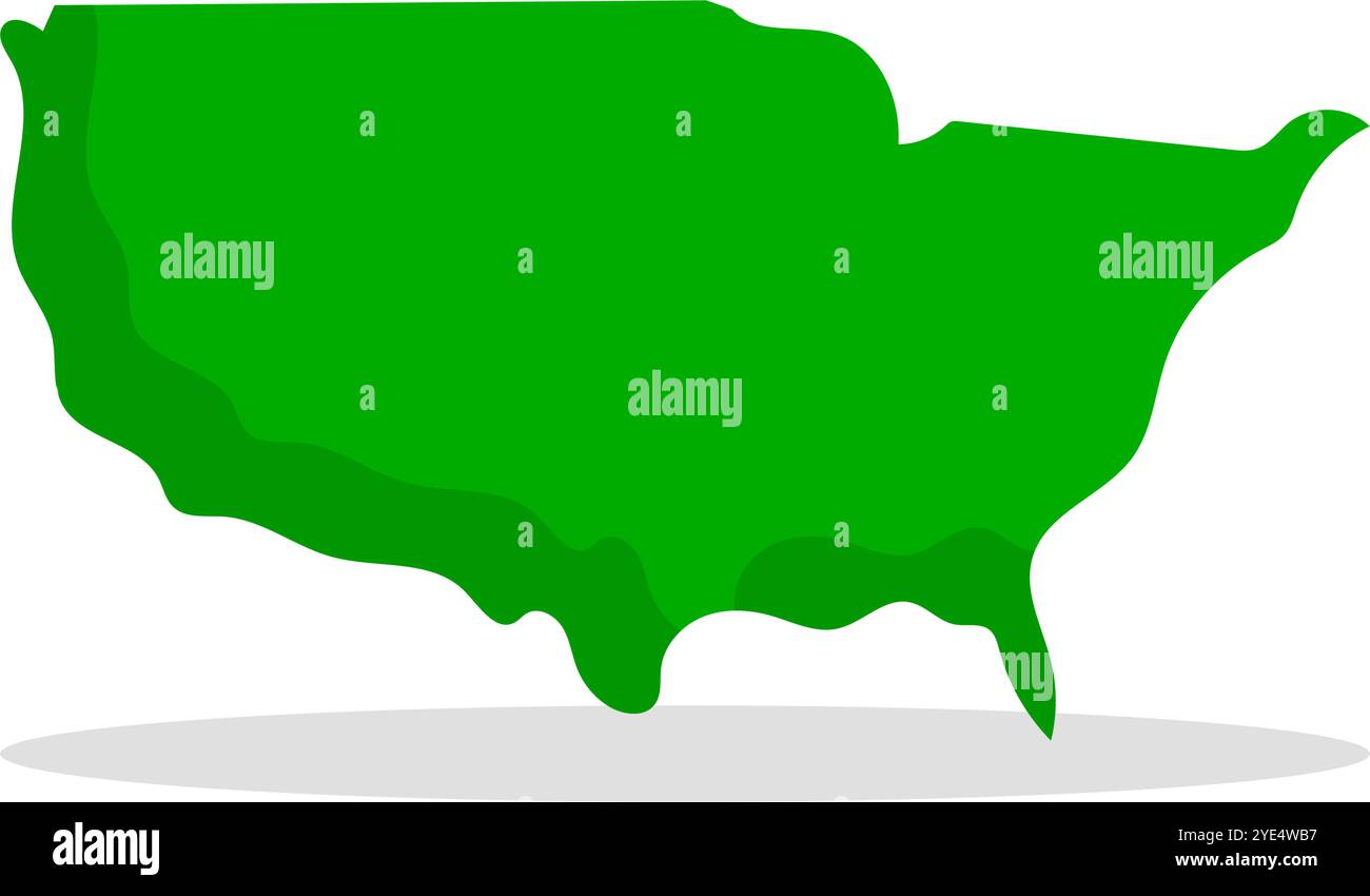 American map Stock Vector Images - Alamy