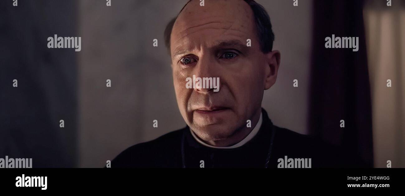 CONCLAVE, Ralph Fiennes, 2024. © Focus Features / Courtesy Everett ...