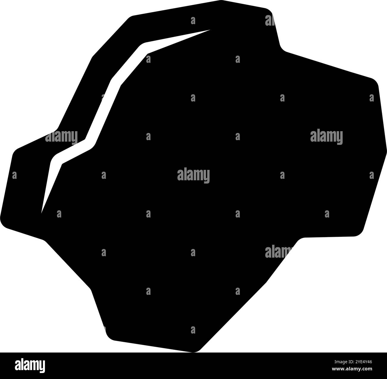 Coal icon. Fuel and natural resources. Editable vector Stock Vector ...