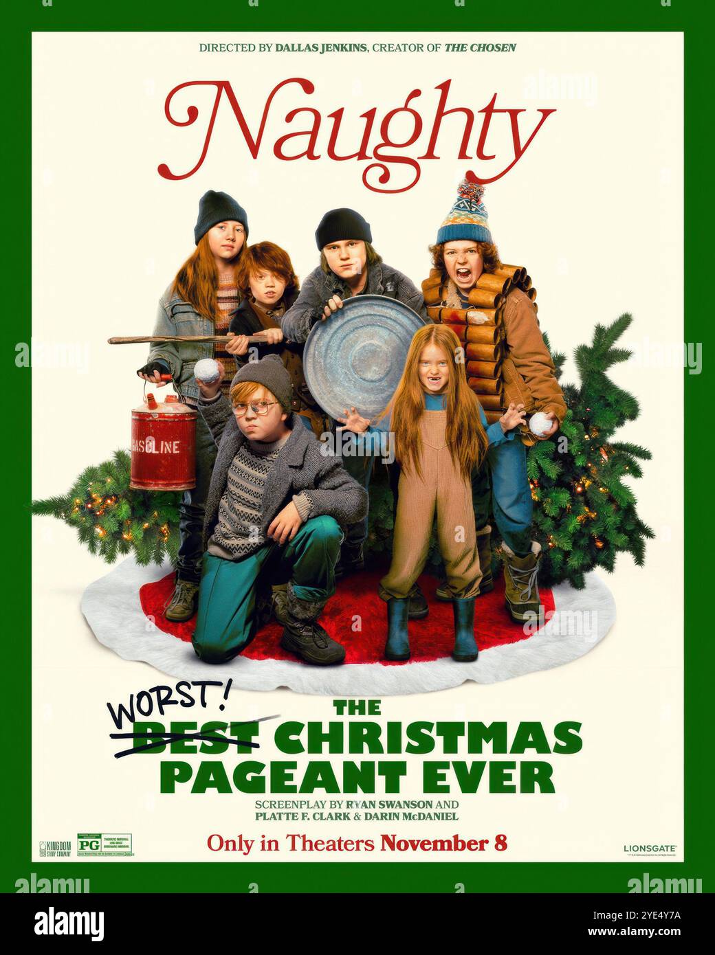 THE BEST CHRISTMAS PAGEANT EVER, US poster, from left: Beatrice ...