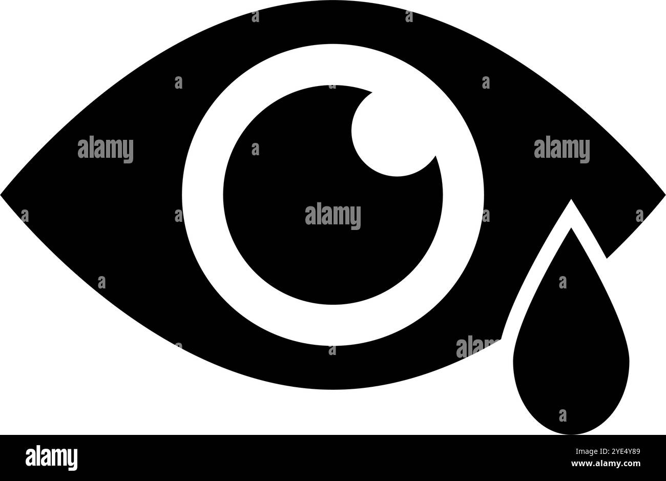 Tear pain Black and White Stock Photos & Images - Alamy