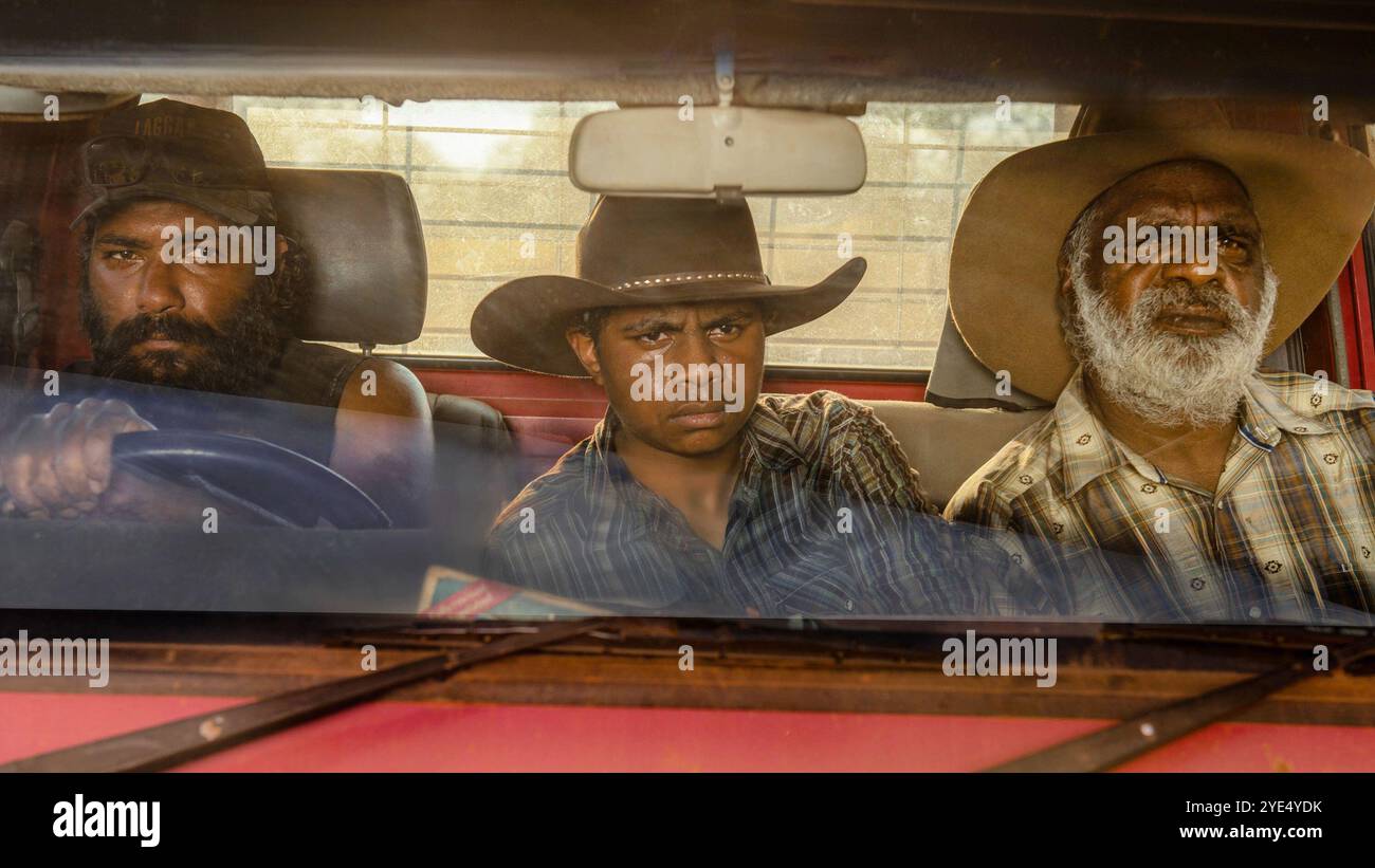 TERRITORY, (aka DESERT KING), from left: Clarence Ryan, Tyler Spencer ...