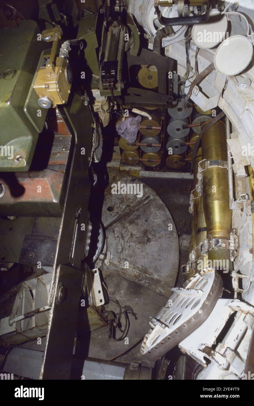 Army tank inside hi-res stock photography and images - Alamy