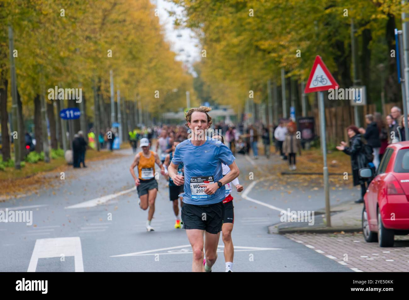 Wouter Den Hollander At The TCS Amsterdam Marathon At Amsterdam The ...