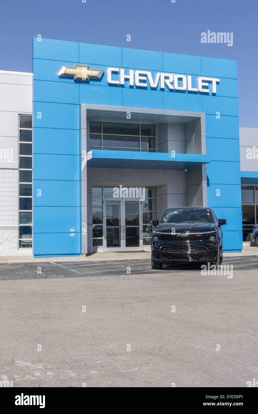 Plainfield - October 27, 2024: Chevrolet Silverado EV RST Electric ...