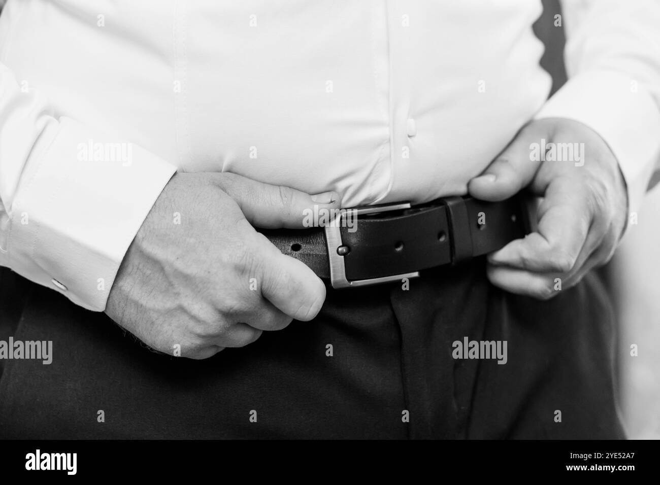 Refined attire Black and White Stock Photos & Images - Alamy