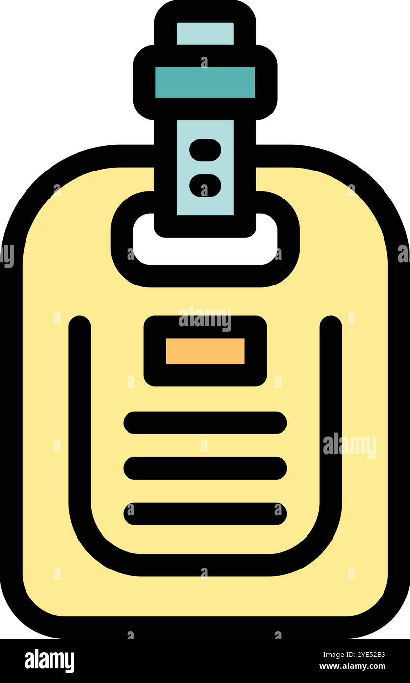 Electronic cigarette pod mod vaping icon with a tank and a button ...