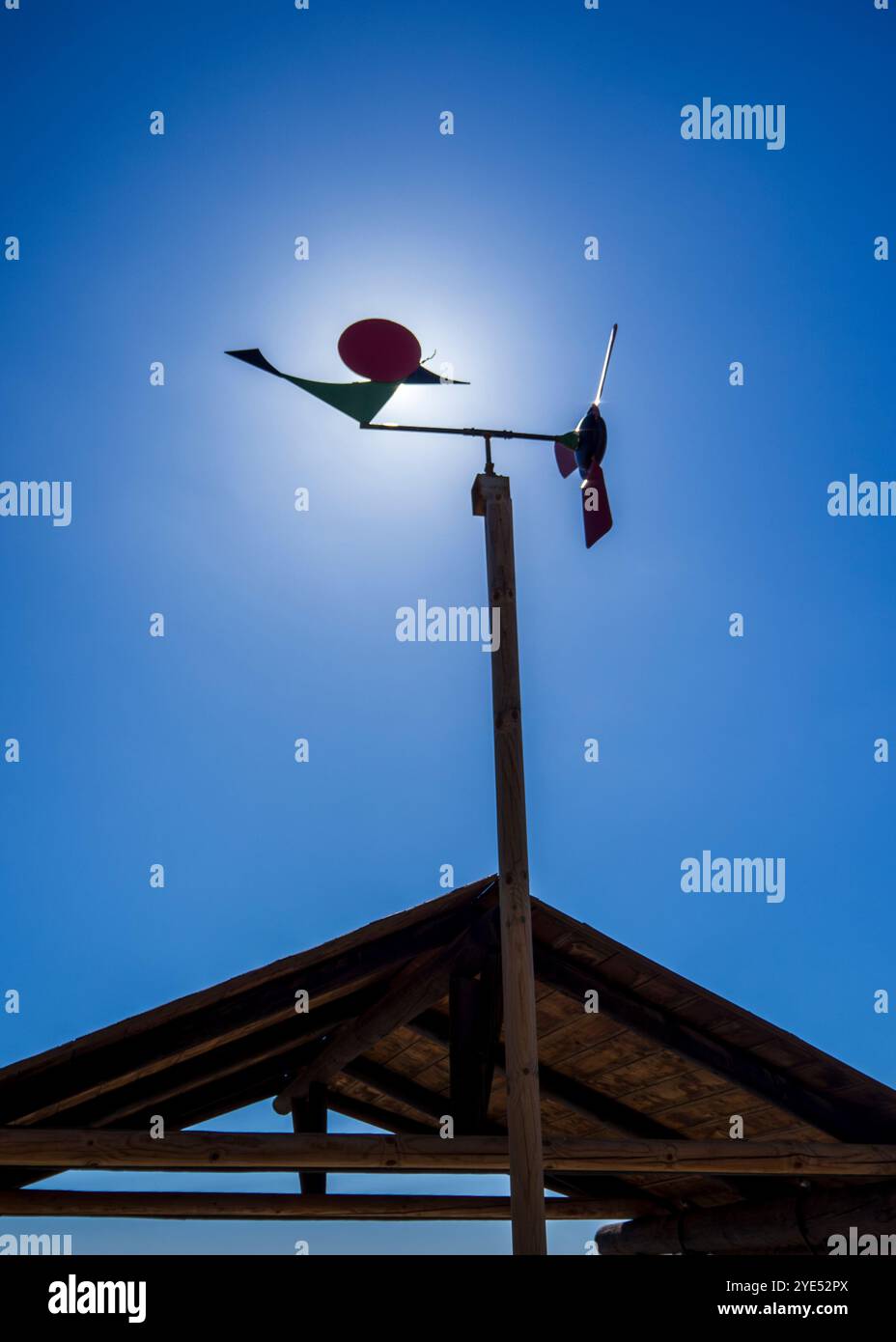 Weather vane on rooftop hi-res stock photography and images - Alamy