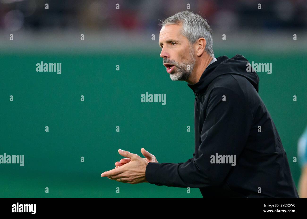 29 October 2024, Saxony, Leipzig: Soccer: DFB Cup, RB Leipzig - FC St ...