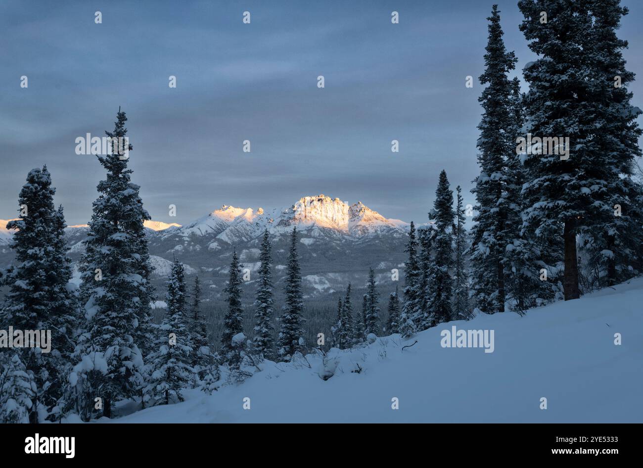 The mountains at dawn hi-res stock photography and images - Alamy