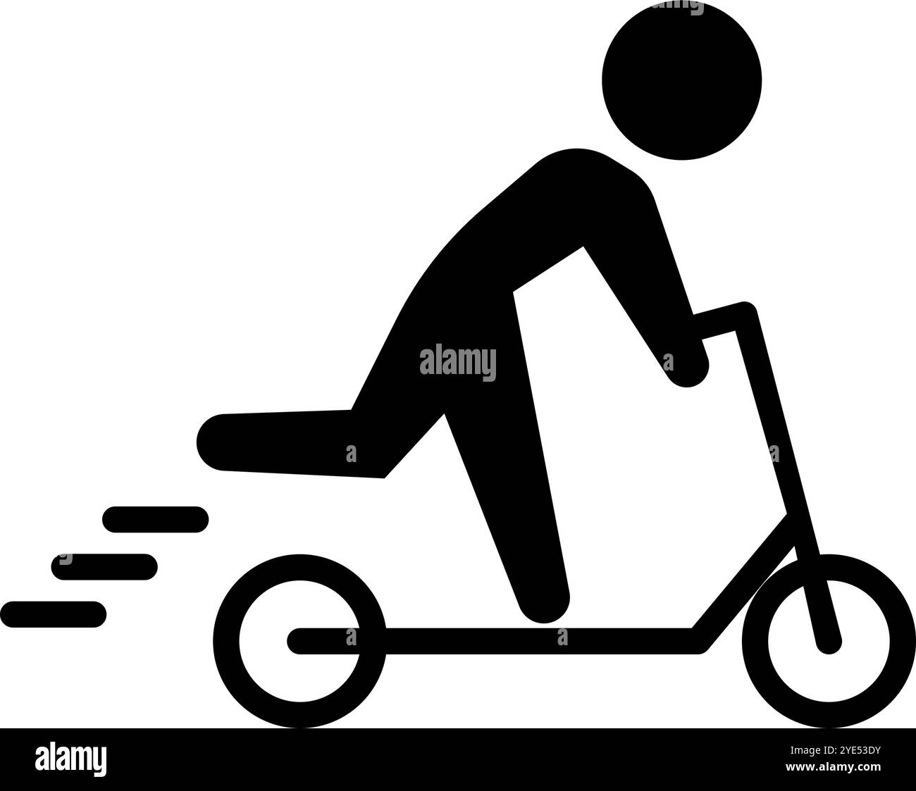 Scooter pictogram vector vectors hi-res stock photography and images ...