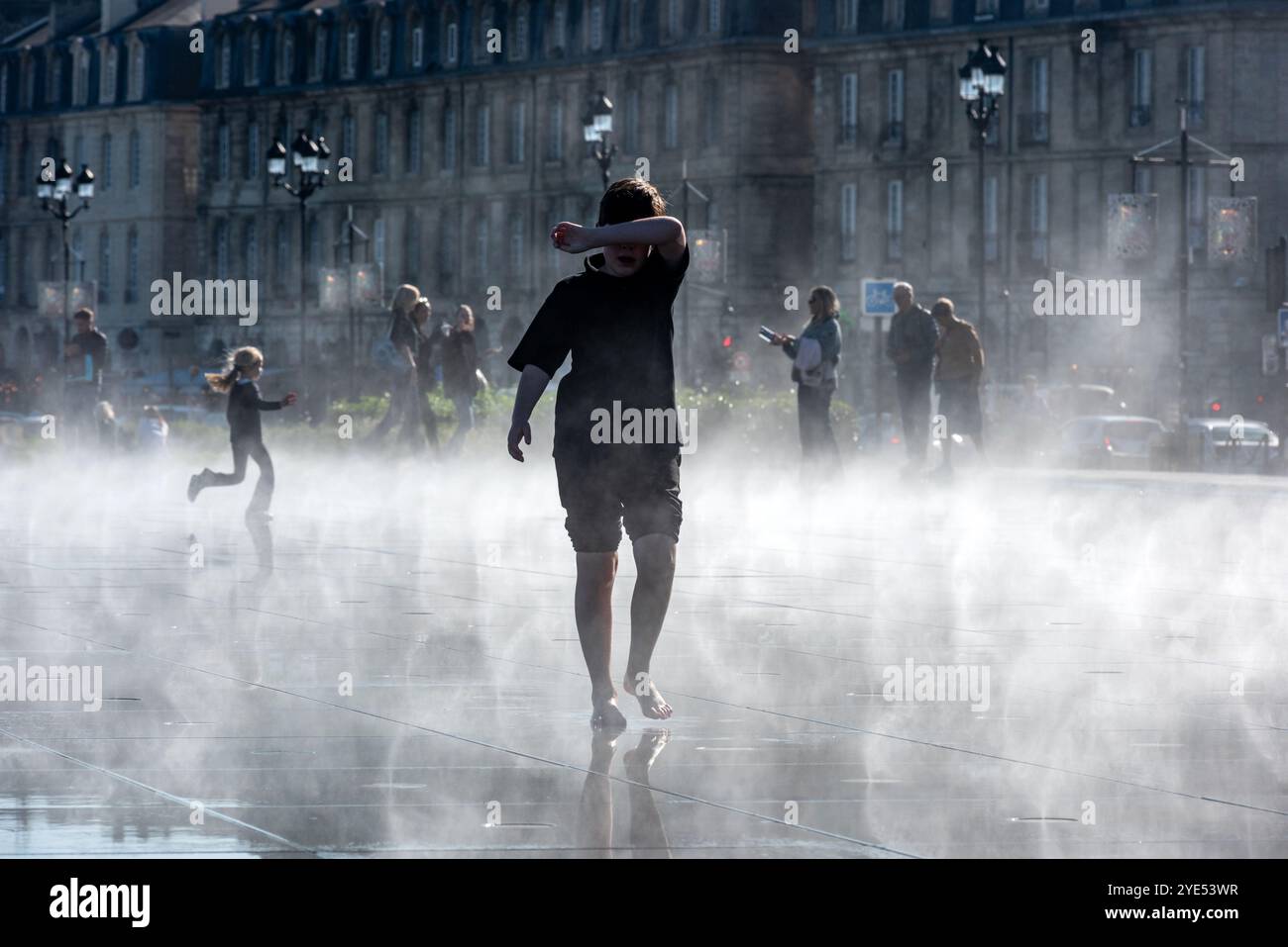 Bordeaux, October 23rd 2024: Miroir d'eau Stock Photo - Alamy
