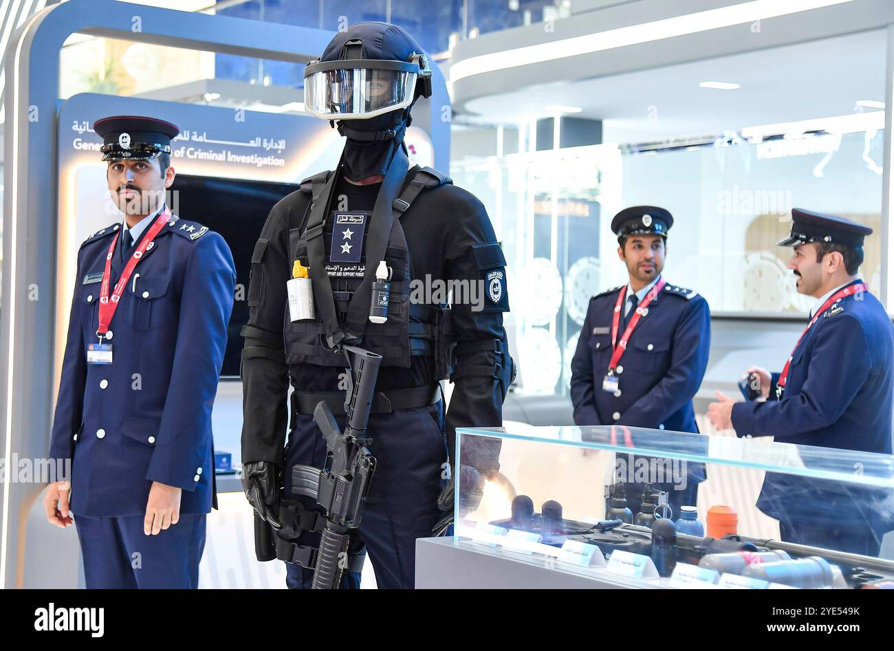 THE MILIPOL QATAR 2024 EXHIBITION IN QATAR Anti-riot protective suits ...