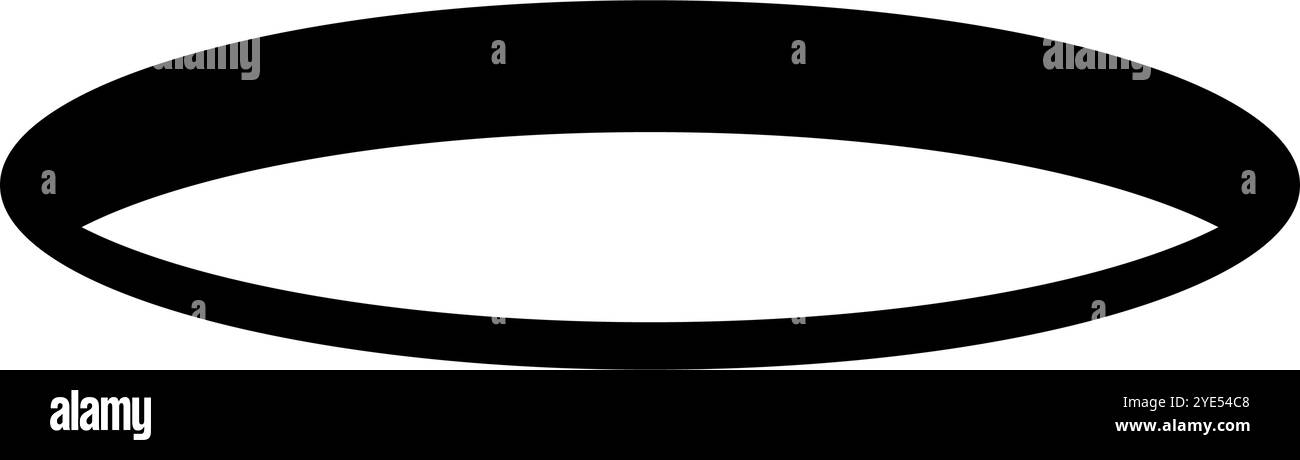 Simple hole silhouette icon. Pitfall icon. Editable vector Stock Vector ...