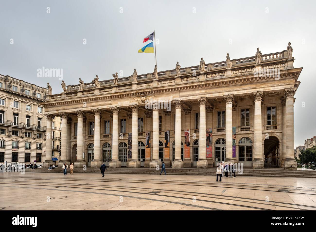 Bordeaux, October 24th 2024: La Grand Théatre Stock Photo - Alamy