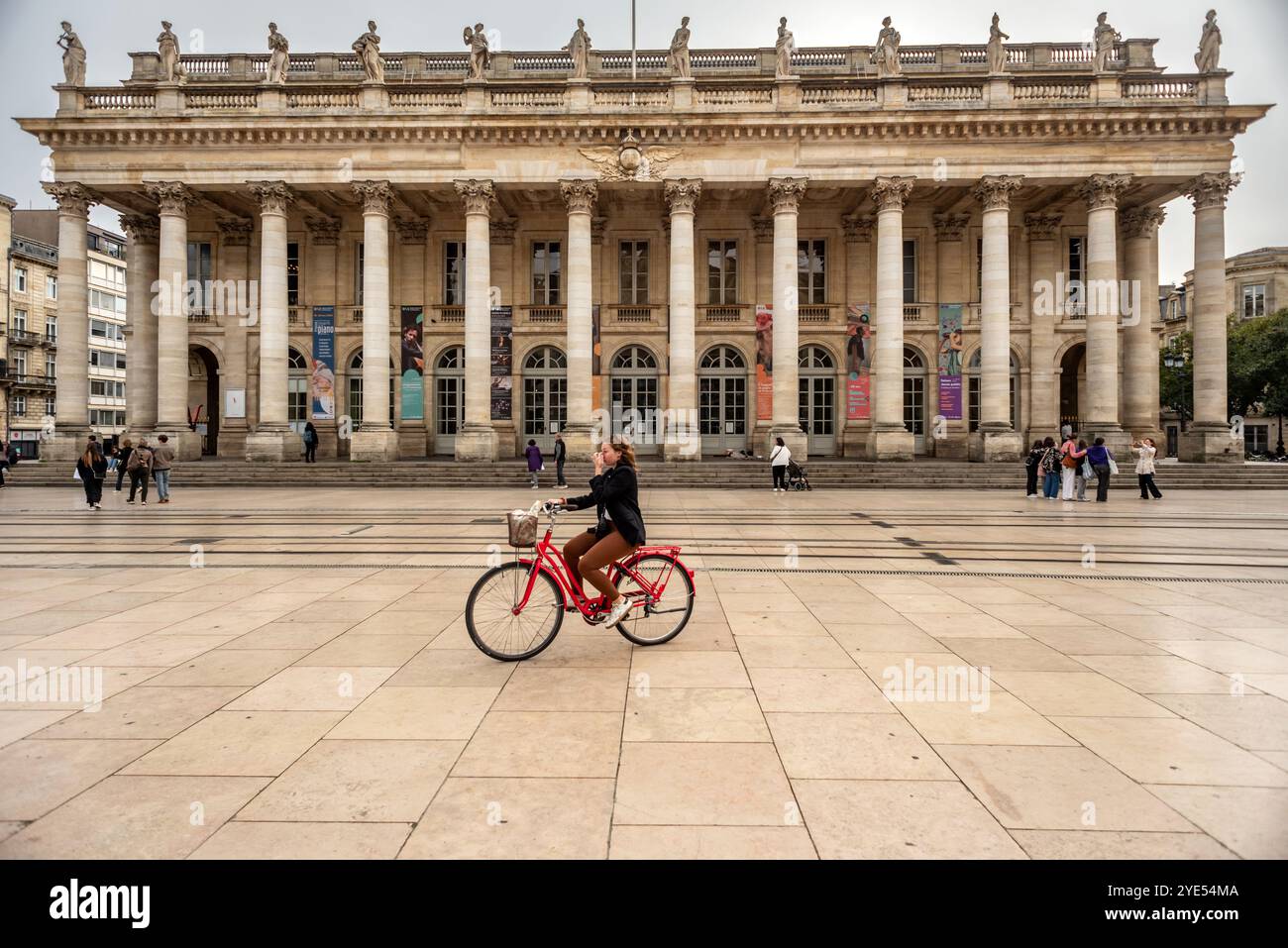 Bordeaux, October 24th 2024: La Grand Théatre Stock Photo - Alamy