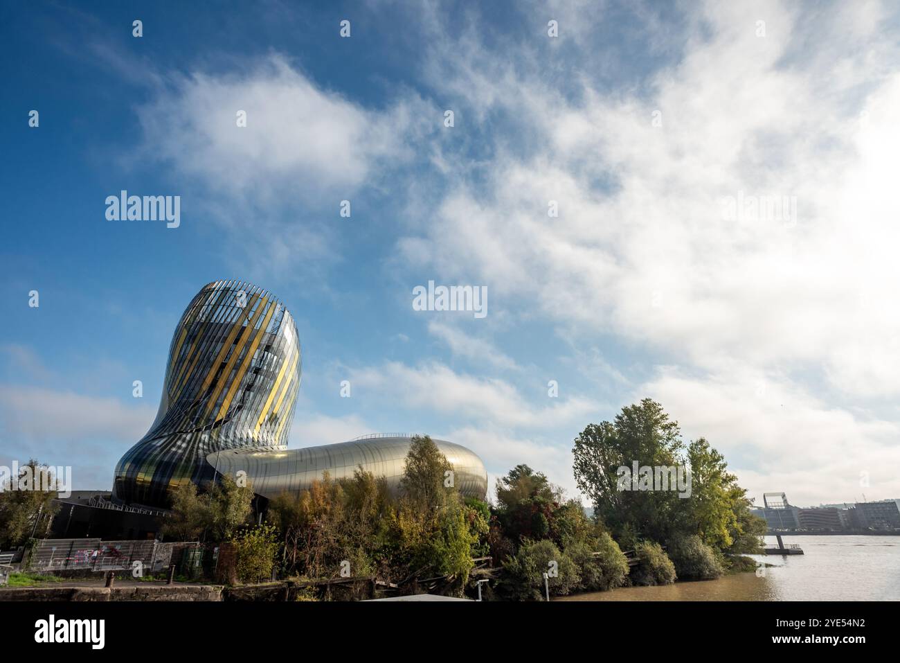 Bordeaux, October 24th 2024: La Cité du Vin Stock Photo - Alamy
