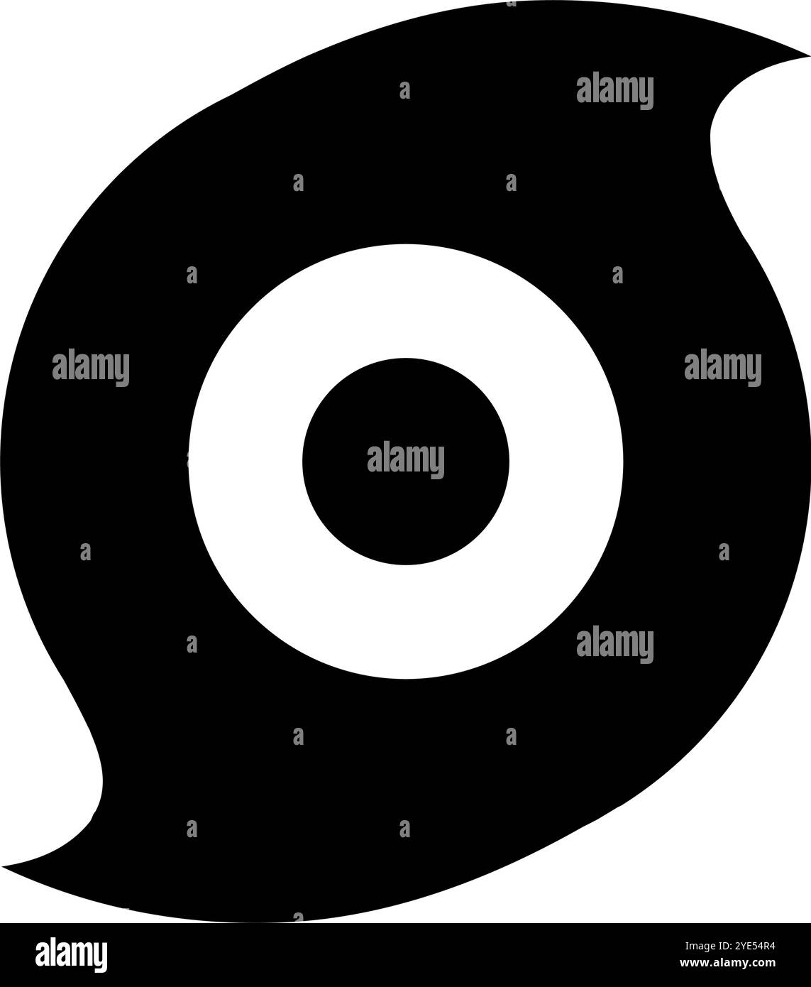 Simple typhoon icon. Hurricane icon. Editable vector Stock Vector Image ...