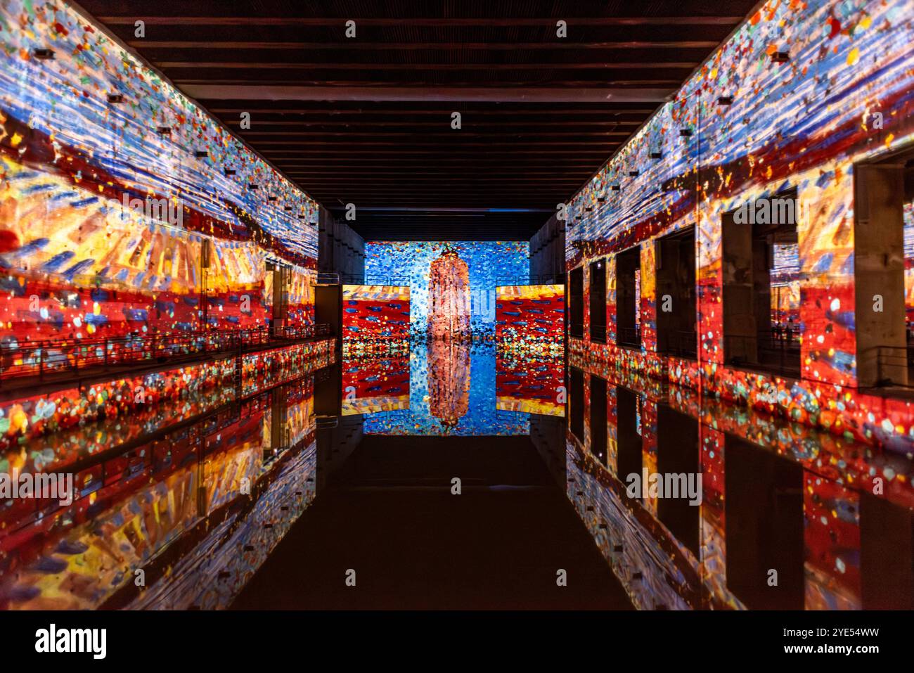 Bordeaux, October 24th 2024: Les Bassins des Lumières Stock Photo - Alamy