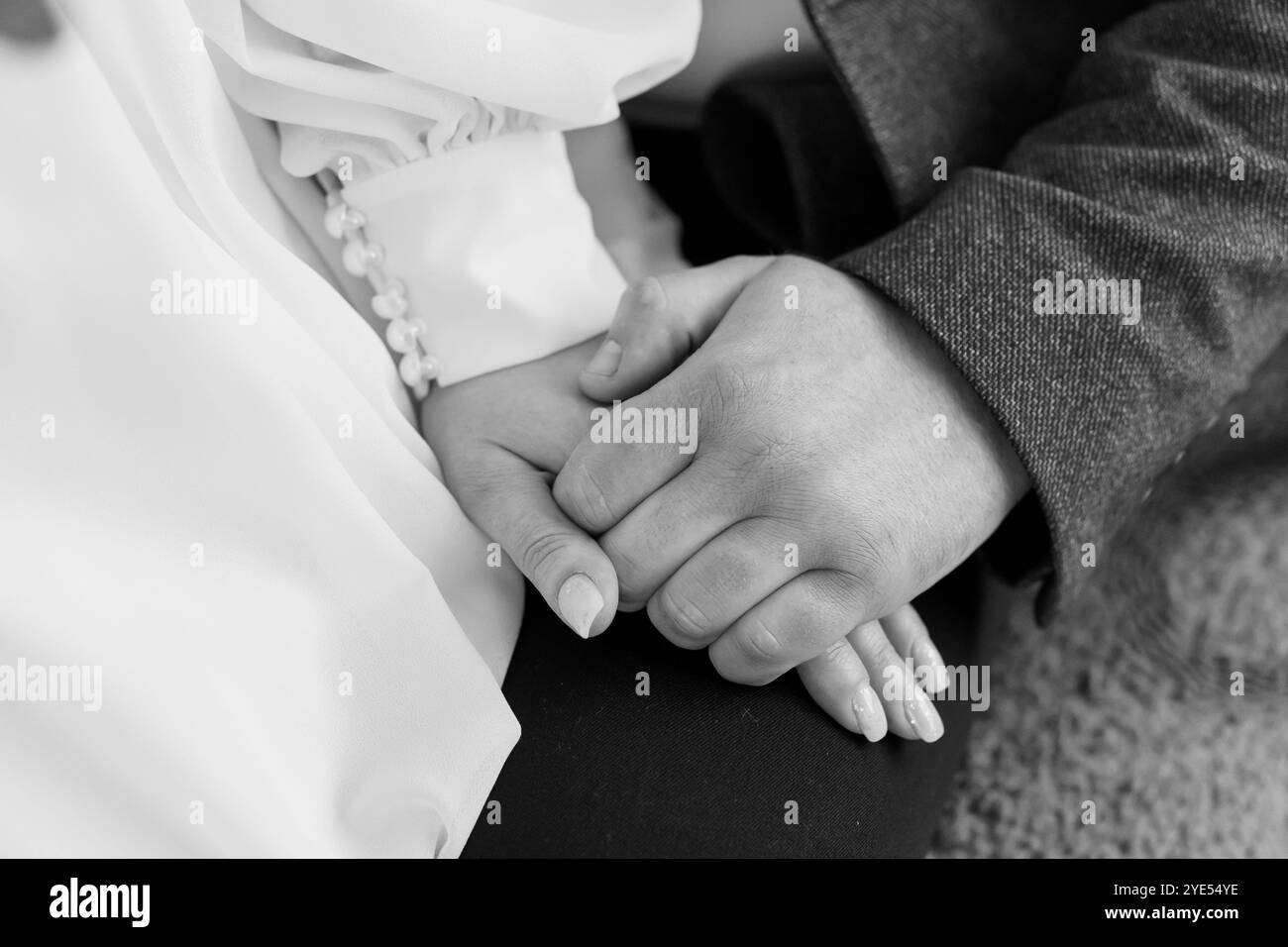 Hands in harmony Black and White Stock Photos & Images - Alamy
