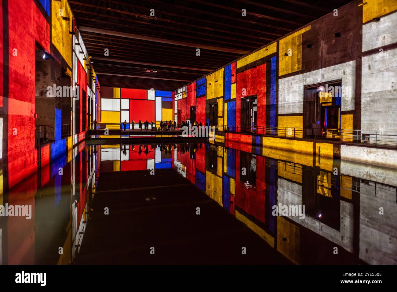 Bordeaux, October 24th 2024: Les Bassins des Lumières Stock Photo - Alamy