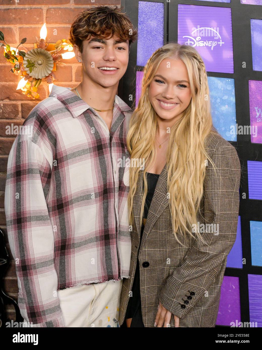 Hollywood, California, USA. 28th Oct, 2024. Malachi Barton and Freya Skye. World Premiere Of ...