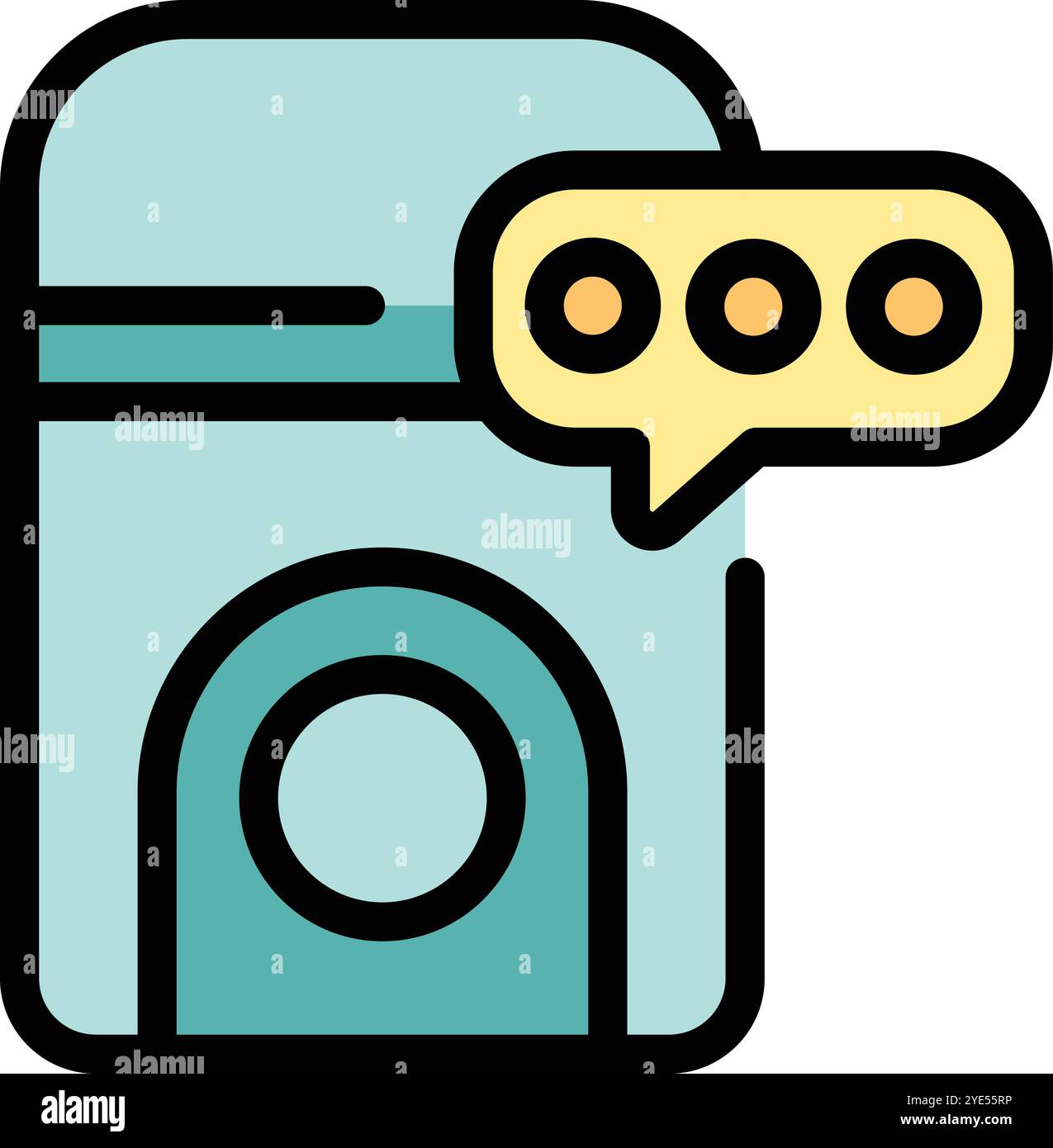 Simple outline icon for websites, apps and illustrations representing a ...