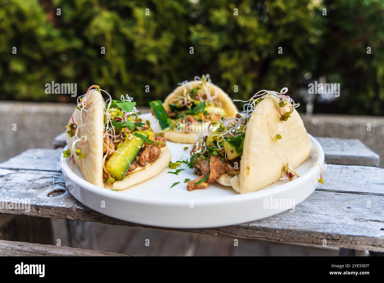 Chicken chop bun hi-res stock photography and images - Alamy